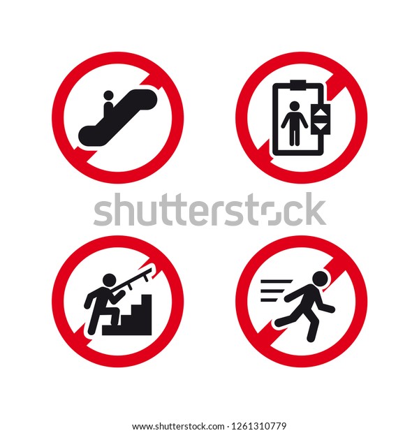 Common Access Prohibition Signs: เวกเตอร์สต็อก (ปลอดค่าลิขสิทธิ์ ...