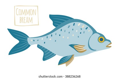 Common Bream Vector Cartoon Illustration 库存矢量图（免版税）388236268 | Shutterstock