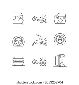 16 Motorcycle and car crash line drawing Images, Stock Photos & Vectors ...