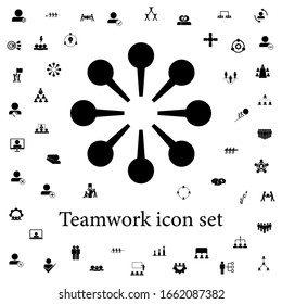 icono de metas comunes. Iconos de: vector de stock (libre de regalías ...