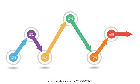 Communication Concept Flow Graph Illustration: เวกเตอร์สต็อก (ปลอดค่า ...