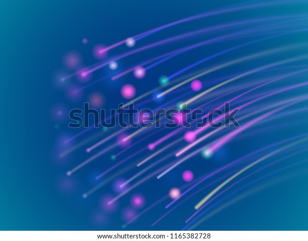 Communication Internet Concept Data Transmission Over Stock Vector ...