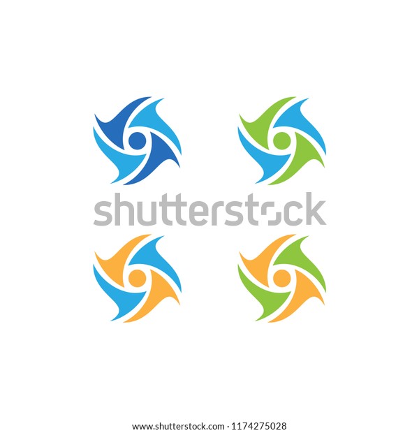 Communication Logo Concept Abstract Logo Modern Stock Vector (Royalty ...