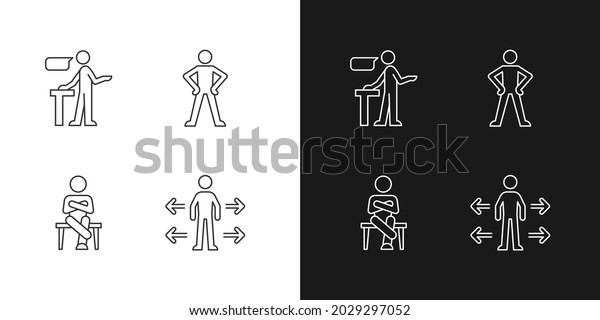 16,054 Body Language Icon Images, Stock Photos & Vectors | Shutterstock