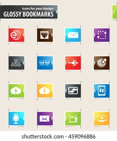 Colorful Set Square Shape Objects Visual Stock Vector (Royalty Free) 1128506927