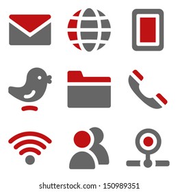 63,045 Red contact icons Images, Stock Photos & Vectors | Shutterstock