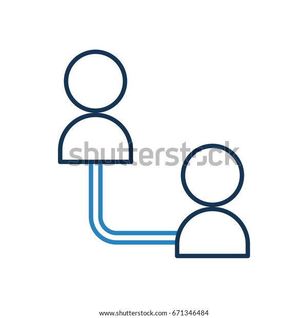 Community Avatars Isolated Icon Stock Vector (Royalty Free) 671346484 ...