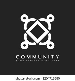 Community Branding Logo Design Sample Stock Vector (Royalty Free ...