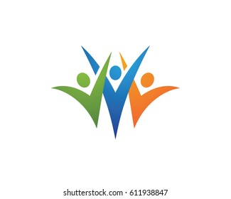 Community Care Logo Stock Vector (Royalty Free) 611938847 | Shutterstock
