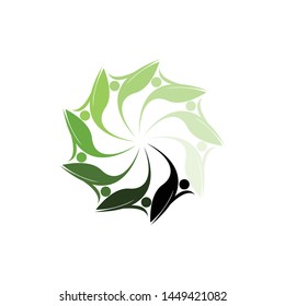 Community Logo Design Based On Circles Stock Vector (Royalty Free ...