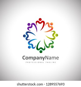 Community M Letter Human Logo Stock Vector (Royalty Free) 1289557693 ...