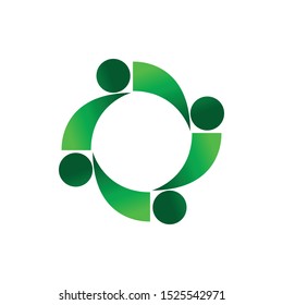 Community Partnership Logo Icon Vector Stock Vector (Royalty Free ...