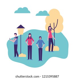 Community People Activity Stock Vector (Royalty Free) 1215395887 ...