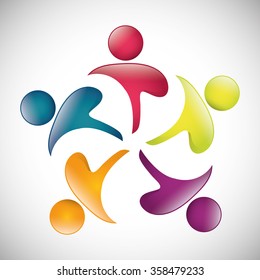 Community People Graphic Stock Vector (Royalty Free) 358479233 ...
