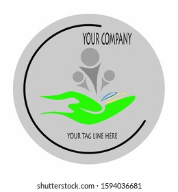 Community Service Logo Template Stock Vector (Royalty Free) 1594036681 ...