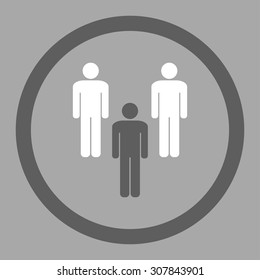 Community Vector Icon This Rounded Flat Stock Vector (Royalty Free ...