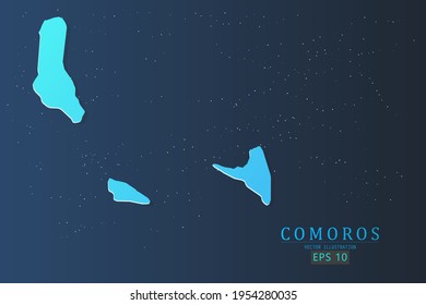 Comoros Map World Map International Vector Stock Vector (Royalty Free) 1954280035 | Shutterstock