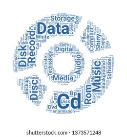 Compact Disc Word Cloud Tag Cloud Stock Vector (Royalty Free ...