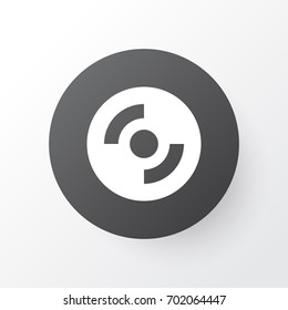 Compact Disk Icon Symbol Premium Quality Stock Vector (Royalty Free ...