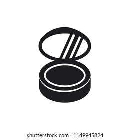 Compact Powder Vector Icon Trendy Flat Stock Vector (Royalty Free ...