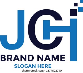 Company Brand Logo Vector Start Jch Stock Vector (Royalty Free ...