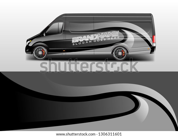 Company Car Decal Designs Vector Stock Vector (Royalty Free) 1306311601