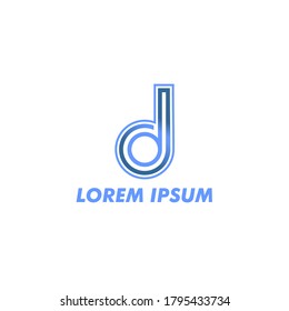 Company D Logo Vector Combination Letters Stock Vector (Royalty Free ...