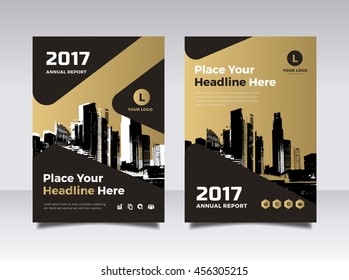 Company Document Cover Design Stock Vector (Royalty Free) 456305215 ...