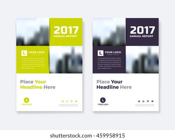 Company Document Cover Design Set Stock Vector (Royalty Free) 459958915 ...