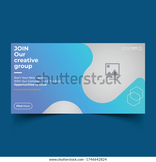 Company Group Banner Banner Creative Banner Stock Vector (Royalty Free ...