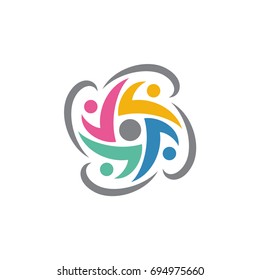 Company Group Logo Template Stock Vector (Royalty Free) 694975660 ...