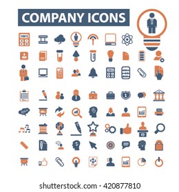 Company Icons Stock Vector (Royalty Free) 420877810 | Shutterstock
