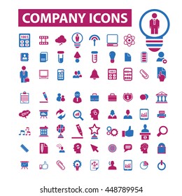 Company Icons Stock Vector (Royalty Free) 448789954 | Shutterstock