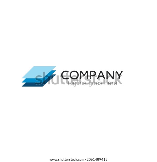 Company Logo Design Vector Company Blue 库存矢量图（免版税）2061489413 | Shutterstock