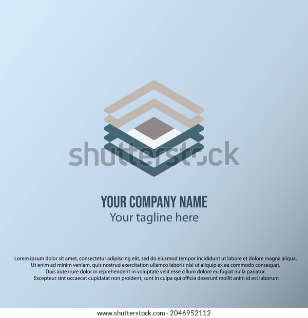 Company Logo Simple Concept Use This Stock Vector (Royalty Free ...