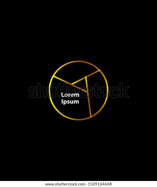 Company Logo Template Circular Shape Gradation Stock Vector (Royalty ...
