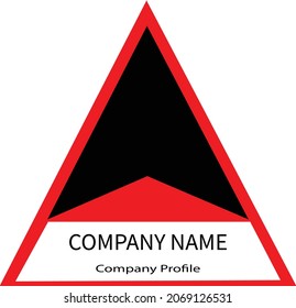 Company Logo Triangle Base Stock Vector (Royalty Free) 2069126531 ...