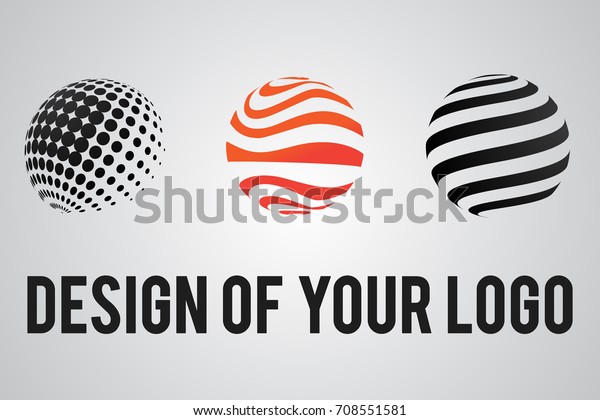 Company Logos Spheres Patterns Balls Color Stock Vector (Royalty Free ...