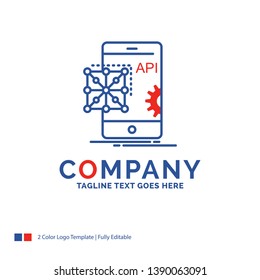 Api Application Coding Development Mobile Logo Stock Vector (Royalty ...