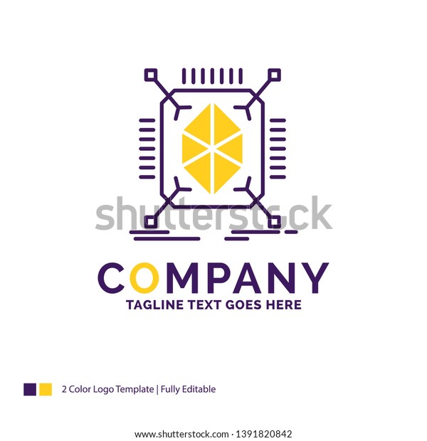 Company Name Logo Design Object Prototyping Stock Vector (Royalty Free ...