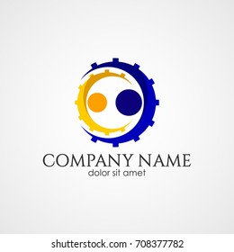 Company Name Logo Vector Template Design Stock Vector (Royalty Free ...