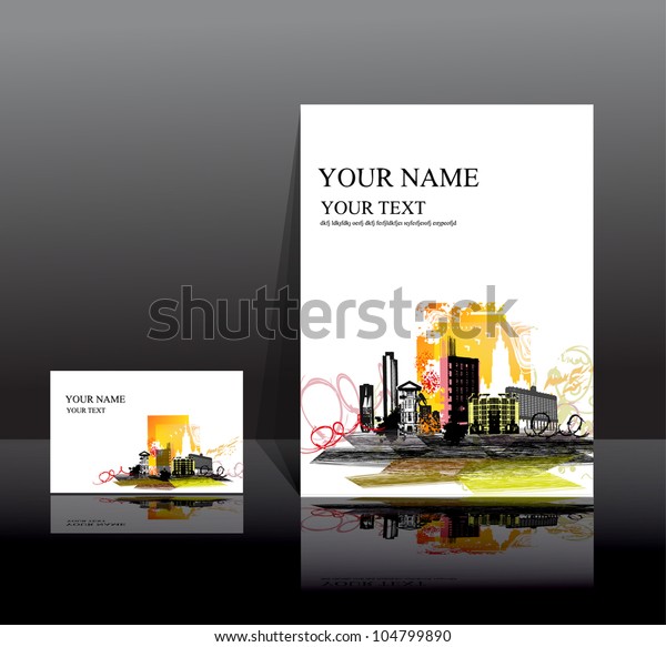 Company Paper Design Stock Vector (Royalty Free) 104799890 | Shutterstock
