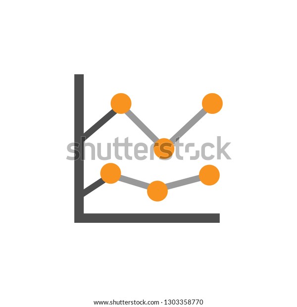 Comparison Finance Icon Element Financial Diagrams Stock Vector ...