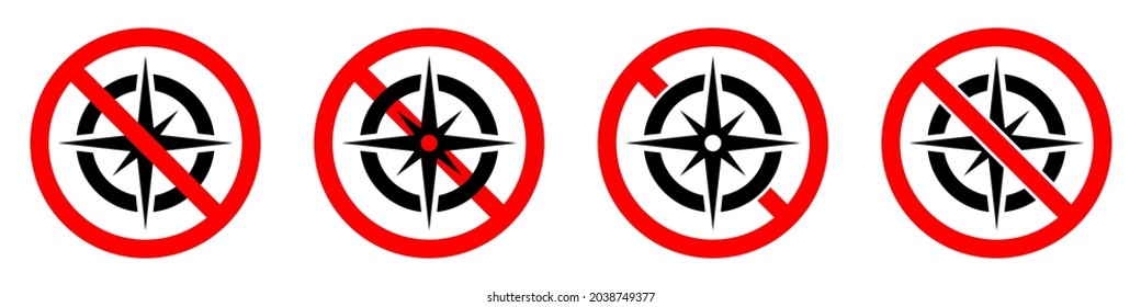 4,725 No Compass Images, Stock Photos & Vectors | Shutterstock