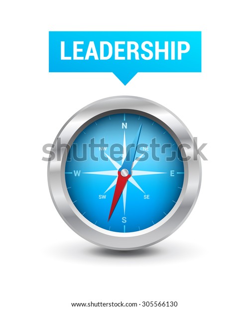 Compass Leadership Tag Stock Vector (Royalty Free) 305566130 | Shutterstock