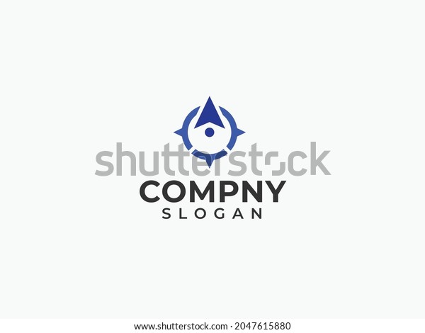 Compass Logo Design Commercial Use Stock Vector (Royalty Free ...