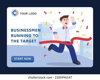 Competitive Advantage Win Business Competition Winning Stock Vector ...