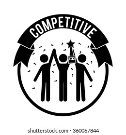 Competitive Spirit Design Stock Vector (Royalty Free) 360067844