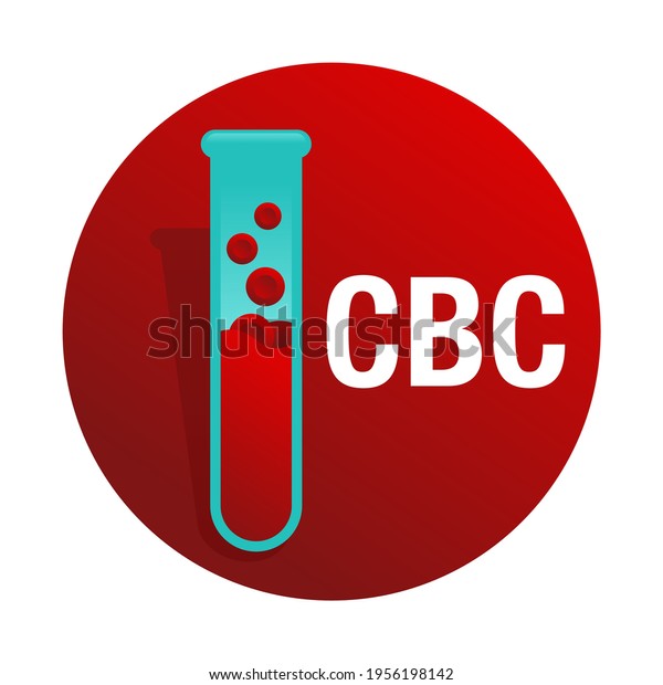 Complete Blood Count Cbc Icon Full Stock Vector (Royalty Free) 1956198142
