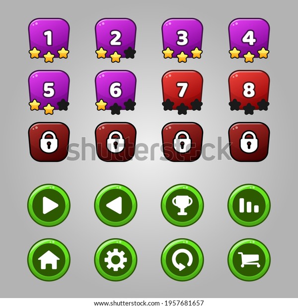 Complete Menu Graphical User Interface Gui Stock Vector (Royalty Free ... Complete Menu Graphical User Interface Gui Stock Vector (Royalty Free ...